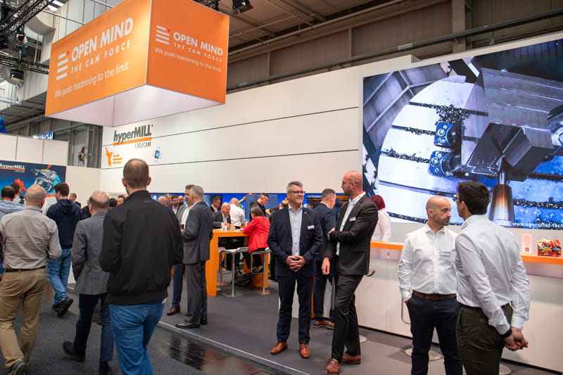 Great interest in turn-milling and automation with hyperMILL® | OPEN MIND